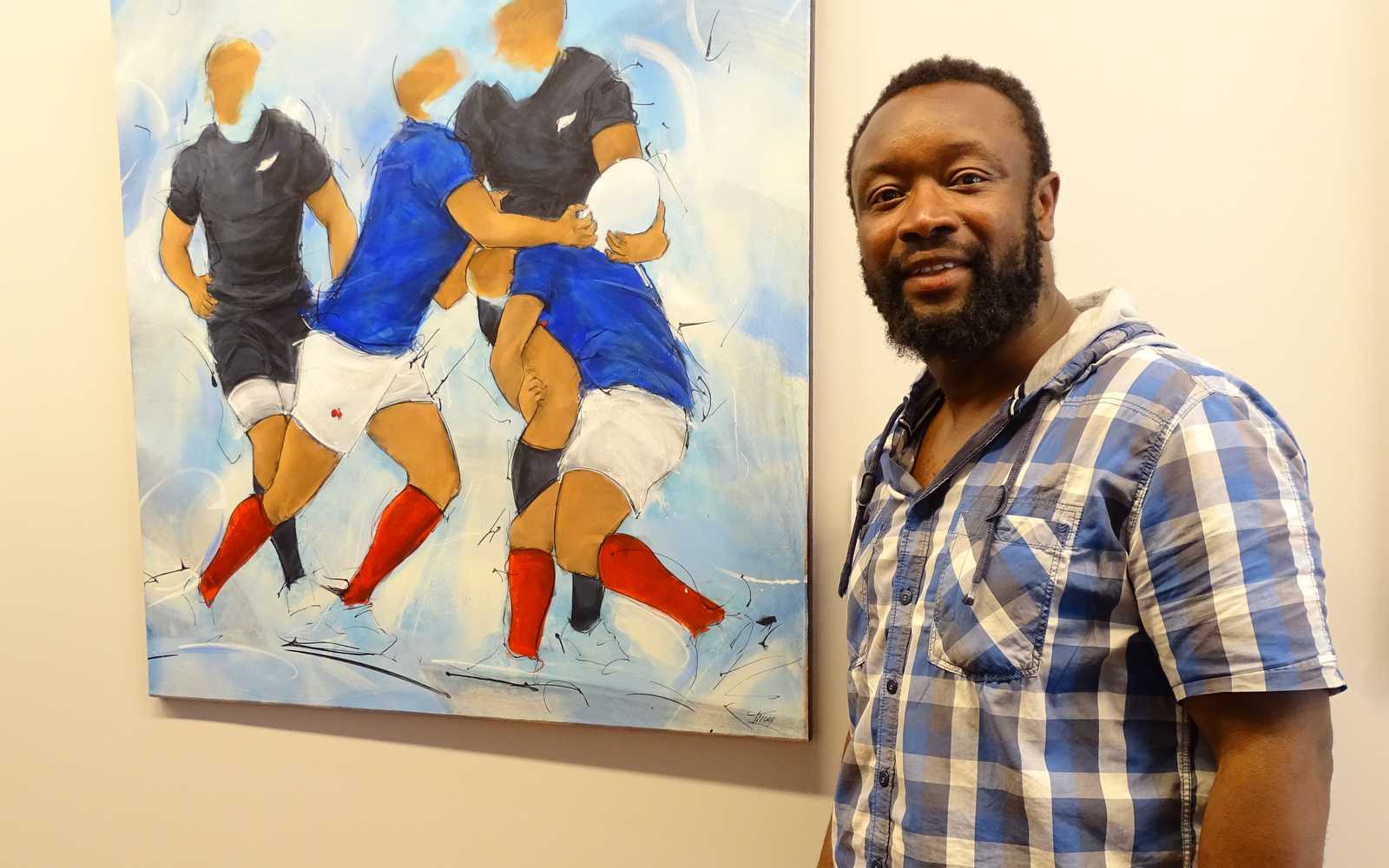 Ernest Afriyié : "J'ai toujours combiné conte et rugby dans ma pratique ...