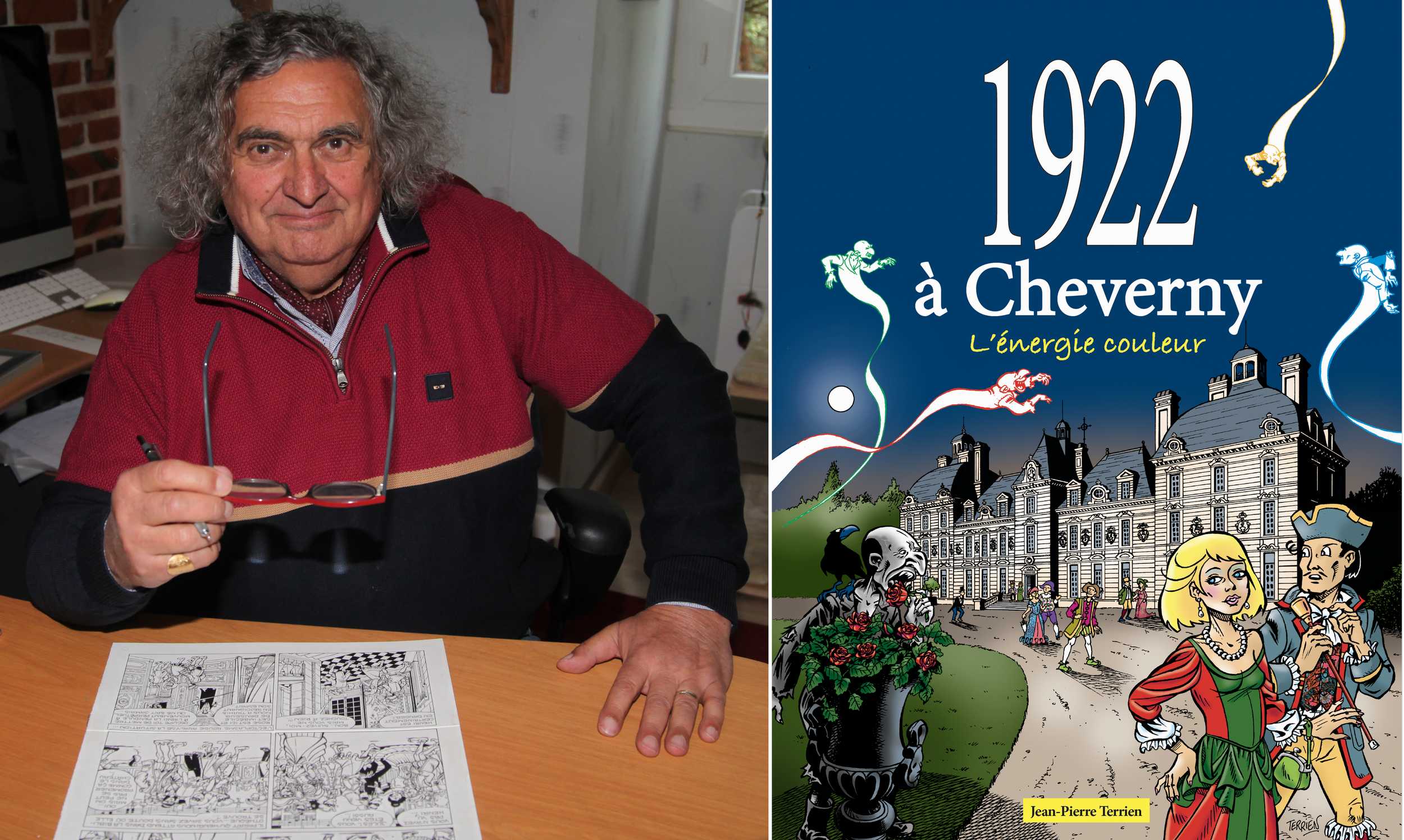 [BD] Jean-Pierre Terrien : Une aventure colorée au cœur de Cheverny