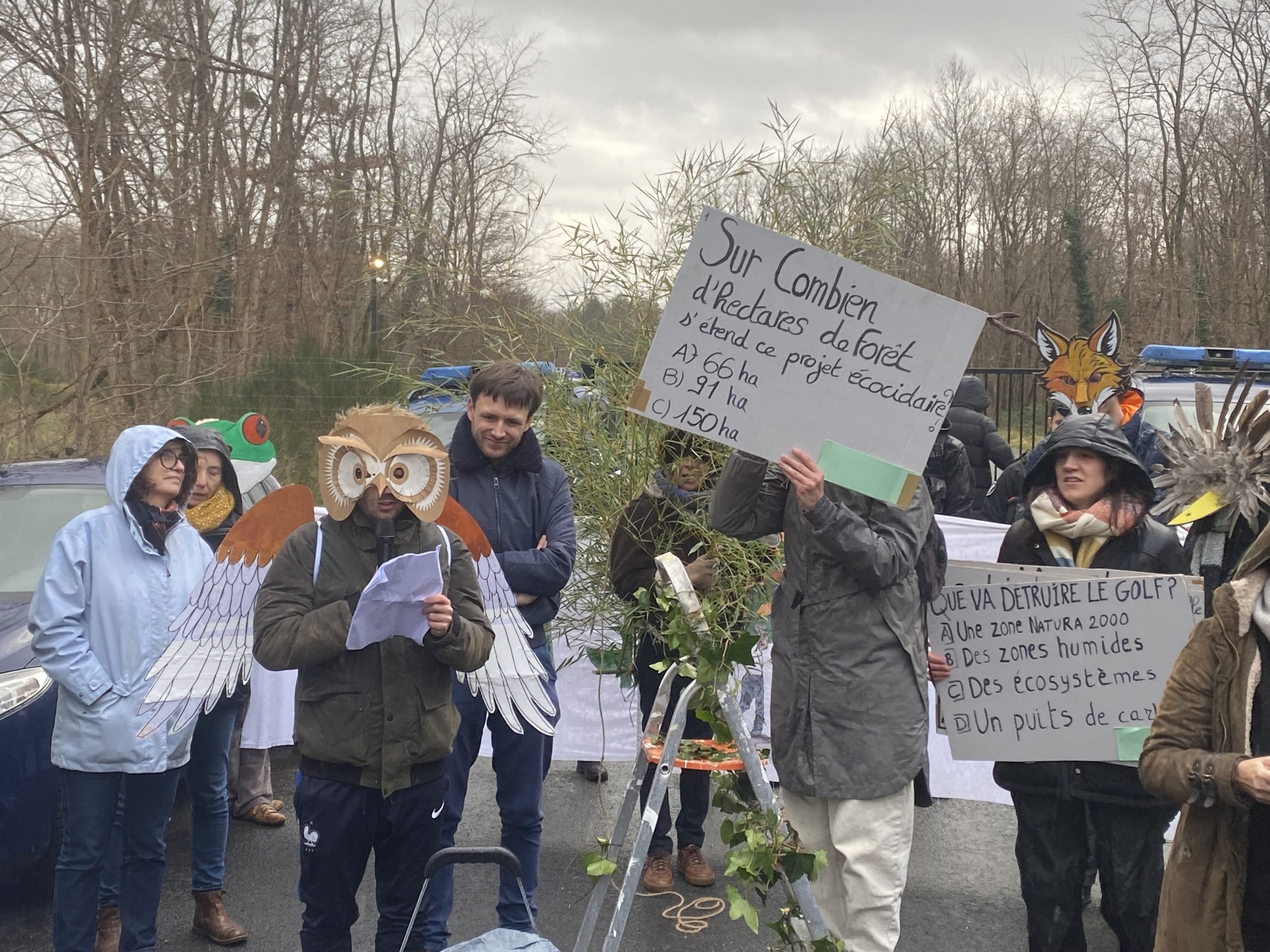 La mobilisation se confirme contre l’extension du golf des Bordes