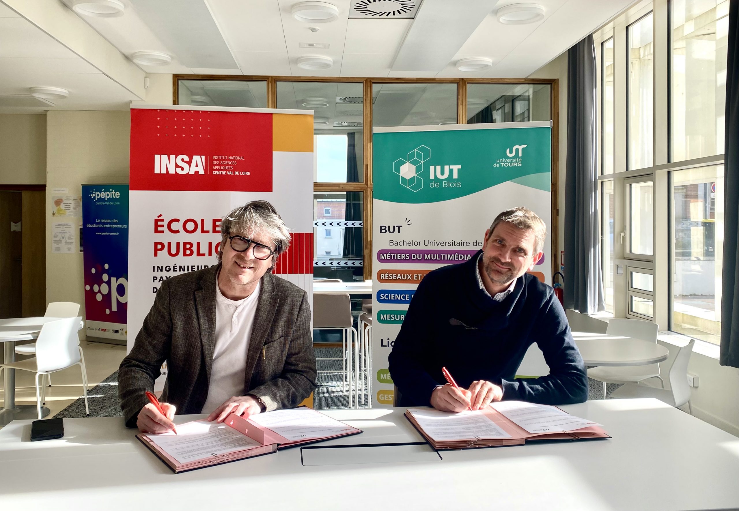 Une passerelle entre l’IUT de Blois et l’INSA CVL : un partenariat ...