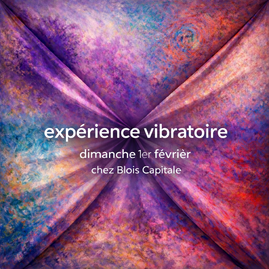 Marie-Christ expose ses toiles vibratoires à Blois Capitale